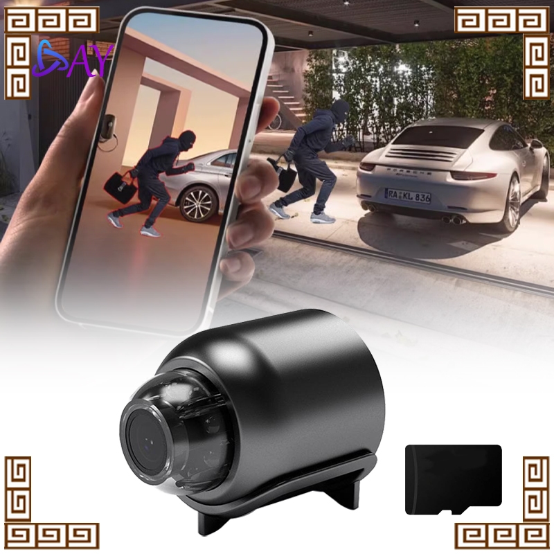 Jual Wifi Mini Hidden Camera Wide Angle Kecil Bluetooth Camera 1080p ...