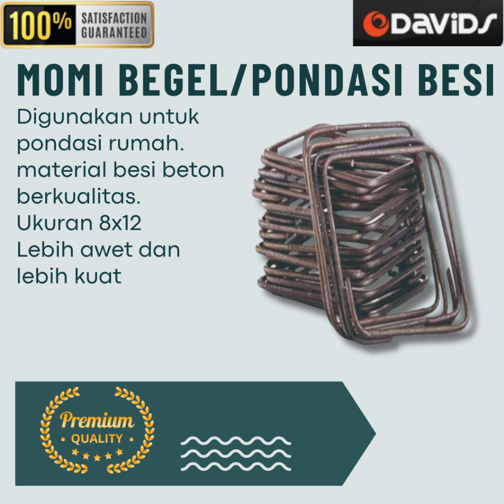 Jual Begel Besi Ring Kolom Beton Pondasi Gelangan 8X12 cm per KG ...