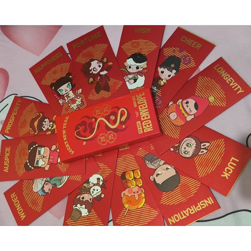 Jual POP MART RED ENVELOPE CHINESE NEW YEAR ANGPAO 2025 SHIO ULAR ...