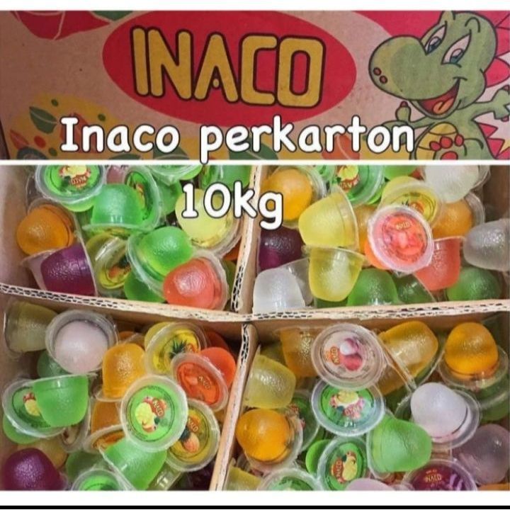 Jual JATIM RAYSANJAYA ANEKA MACAM JAJANAN JELLY INACO 10 KG PERKARTON | Shopee Indonesia