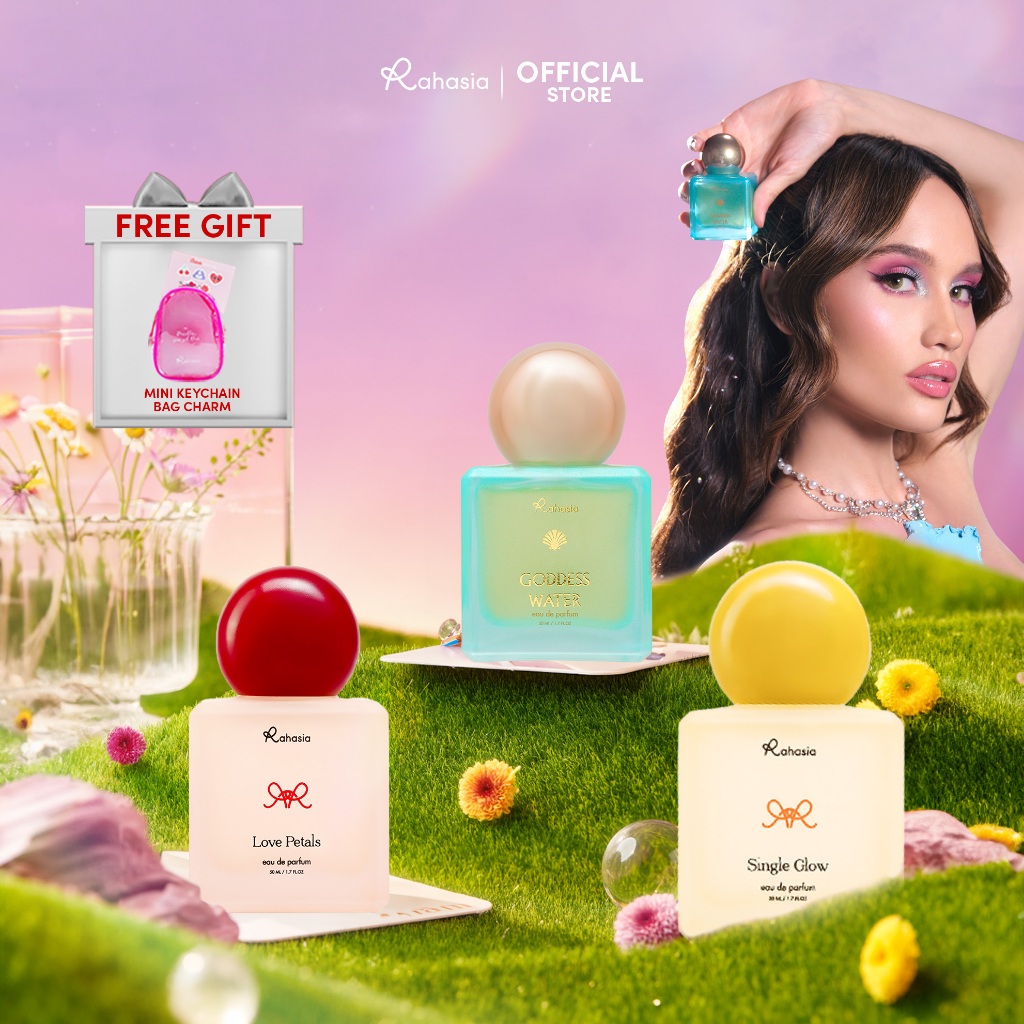 Jual [BUNDLE] 1 Rahasia Beauty Parfum EDL 50 ML + Microbag Charm ...