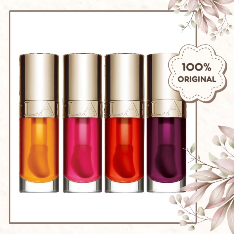 Jual CLARINS Water Comfort Lip Oil Lip Tint LipBalm Lipstick | Shopee ...