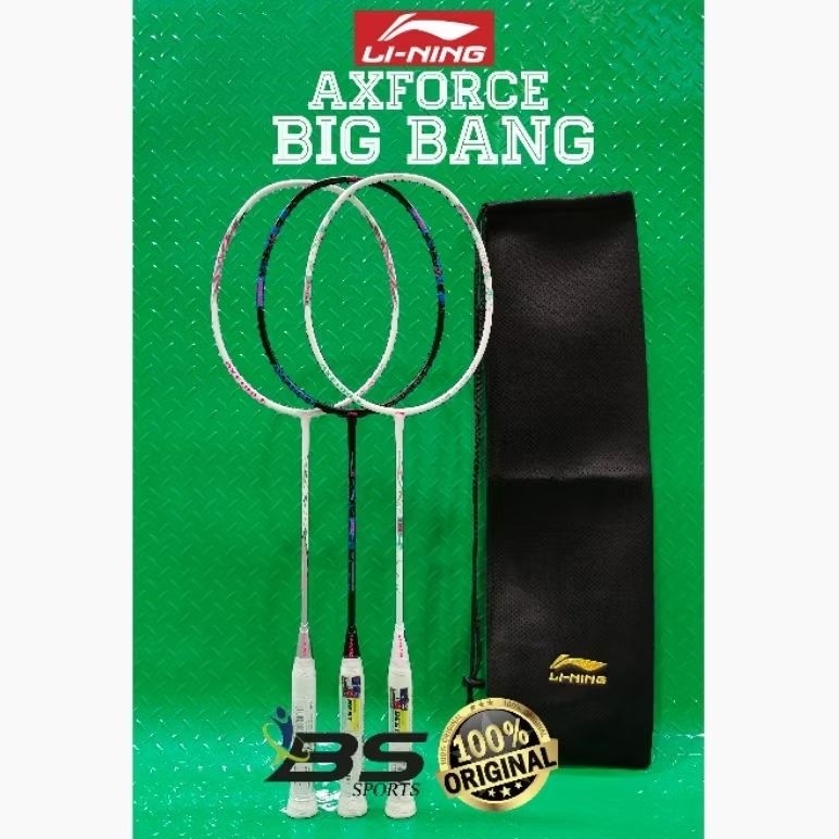 Jual RAKET BADMINTON LINING AXFORCE BIG BANG BIGBANG ORIGINAL | Shopee ...