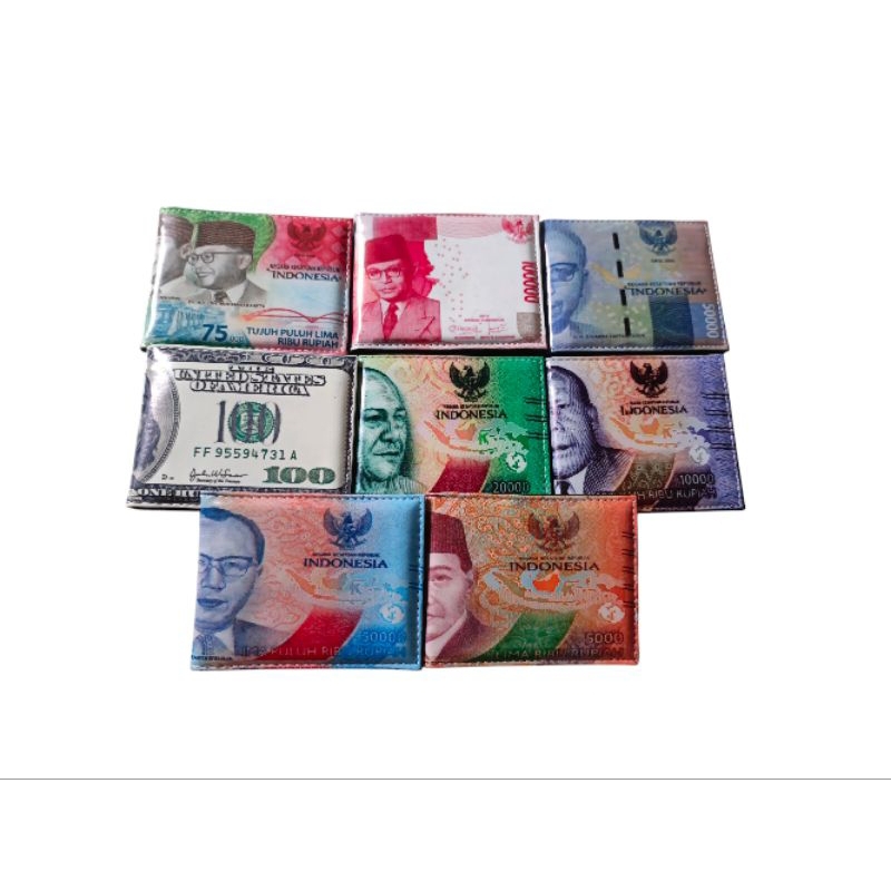Jual Dompet Lipat Motif Mata Uang Rupiah Murah | Shopee Indonesia
