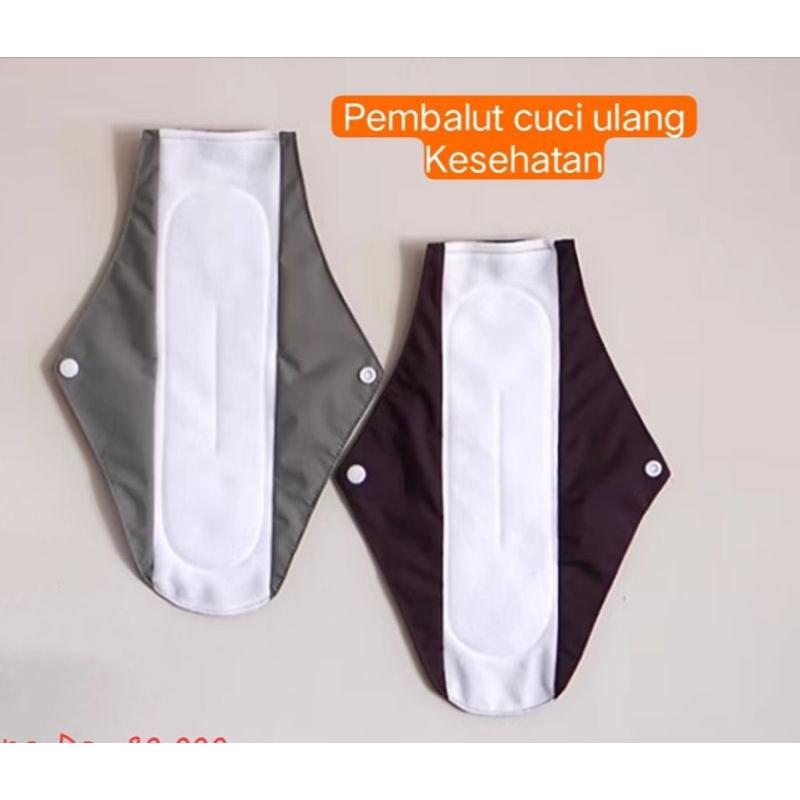 Jual pembalut night kain cuci ulang premium free insert | Shopee Indonesia