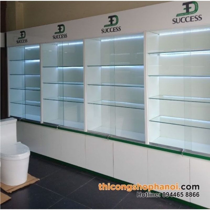 Jual rak display rak konter rak toko rak pajangan bahan playwood 9mm ...