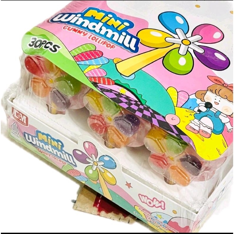 Jual Mini windmil // permen lunak kincir // 30 pcs | Shopee Indonesia
