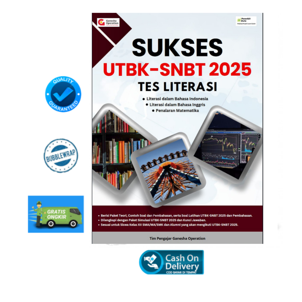 Jual BUKU SUKSES UTBK SNBT 2025 TES LITERASI - (oRIGINAL GO) | Shopee ...
