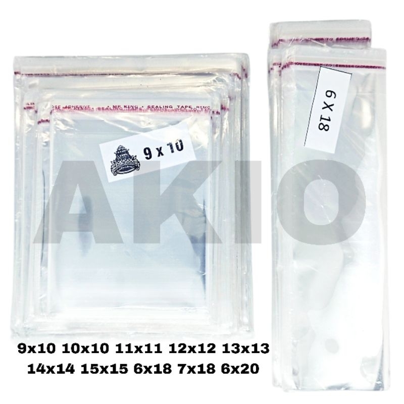 Jual Plastik OPP Tebal 30 Mikron Bening RADJA 100 Lb + Lem Perekat Seal Kaca Bungkus Aksesoris ...