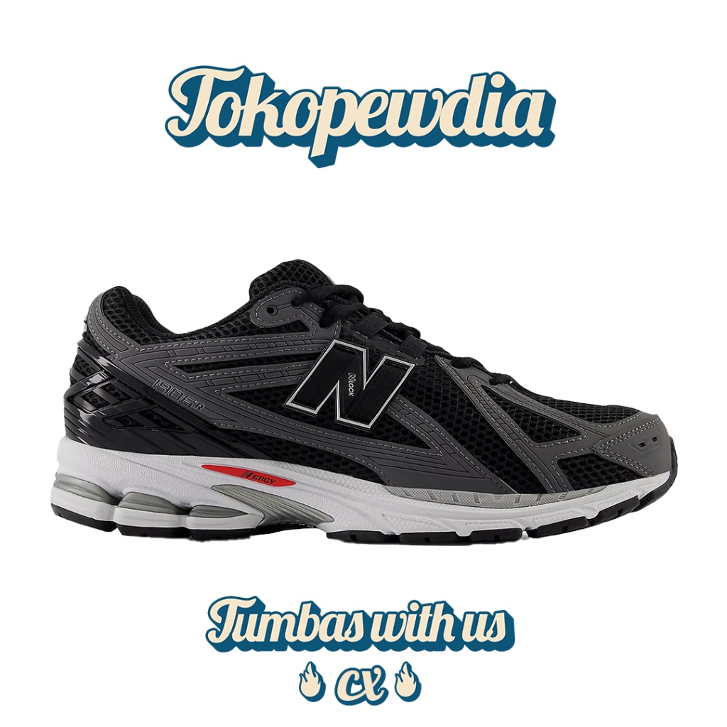 Jual New Balance 1906R Black White Castlerock (U1906RCB) | Shopee Indonesia