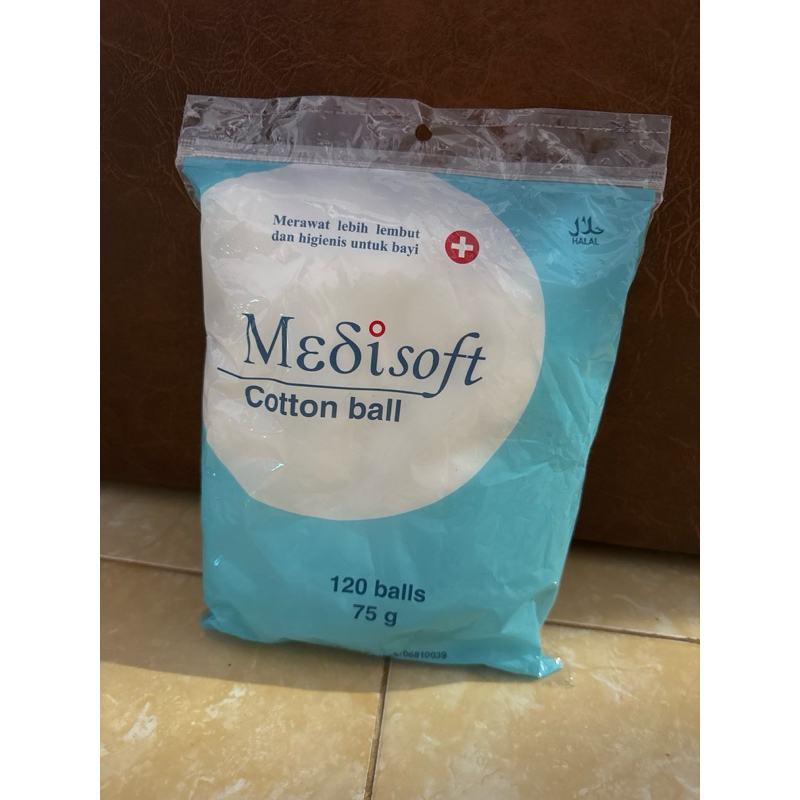 Jual Medisoft Cotton Ball Kapas Bulat Bayi Newborn | Shopee Indonesia