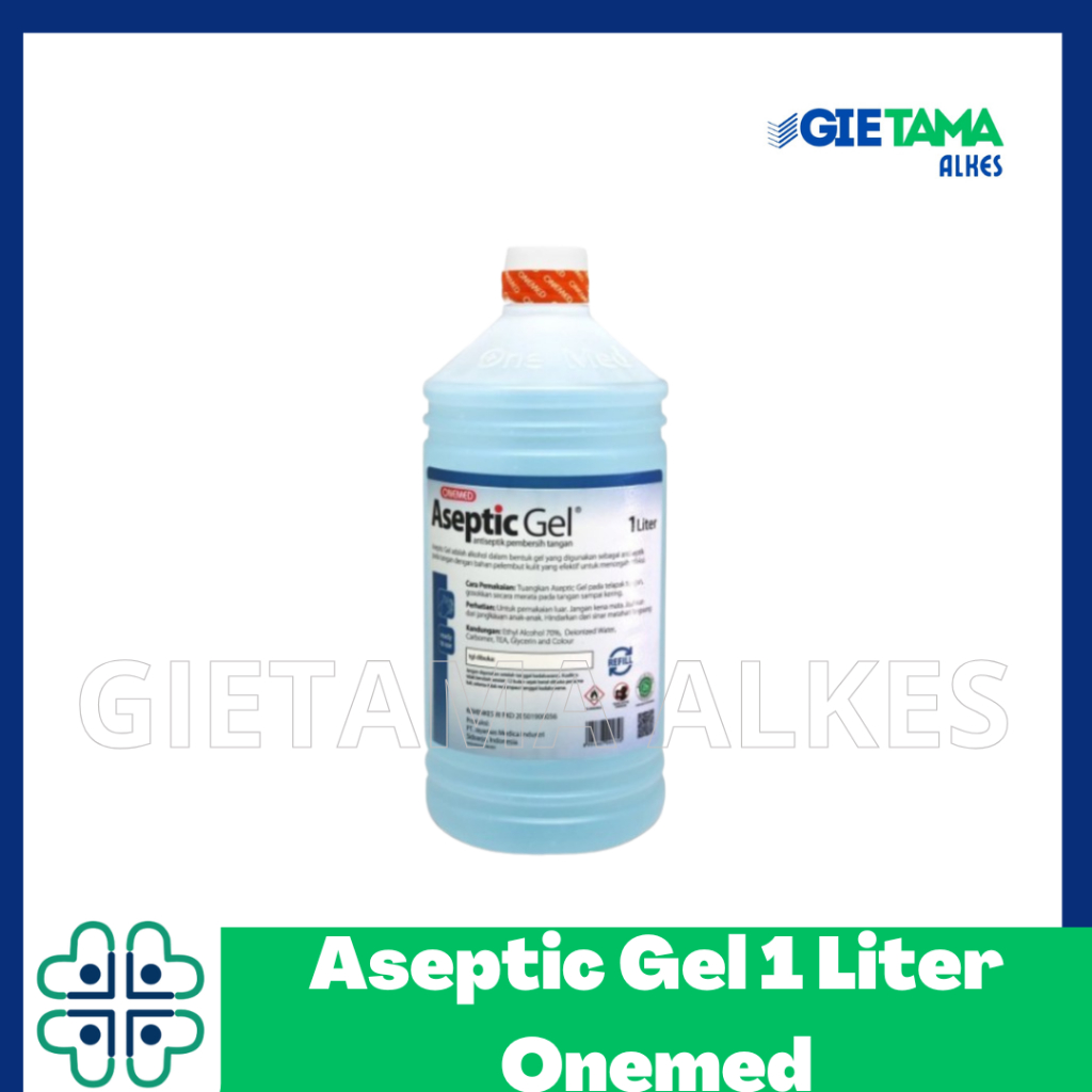 Jual Aseptic Gel Onemed 1 Liter / Antiseptik Gel / Handsanitizer Gel Refill | Shopee Indonesia