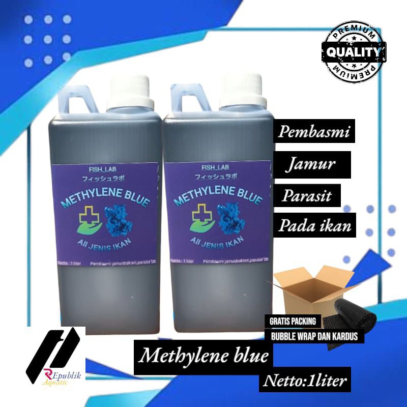 Jual methylene blue 1 liter / methylene blue / metylene blue / metylene ...