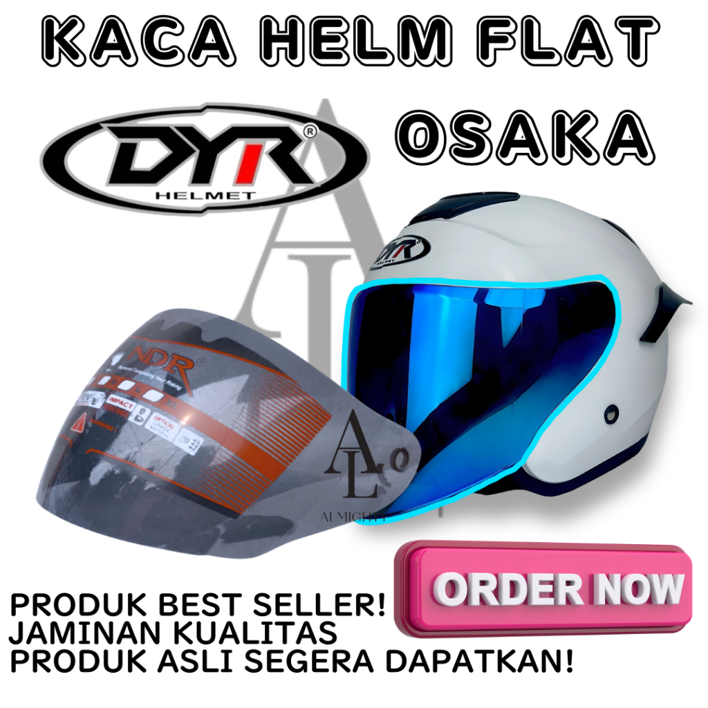 Jual Kaca helm DYR OSAKA visor helmet CEMBUNG venom open ganteng DYR helmet | Shopee Indonesia