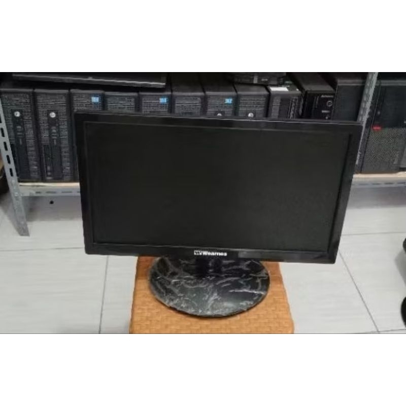 Jual Monitor Murah Wearnes 16inci Seken Mulus Normal | Shopee Indonesia