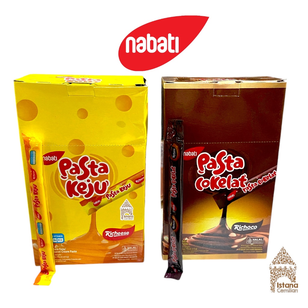 Jual Pasta Keju (Richeese) dan Cokelat (Richoco) isi 30 pcs | Shopee ...