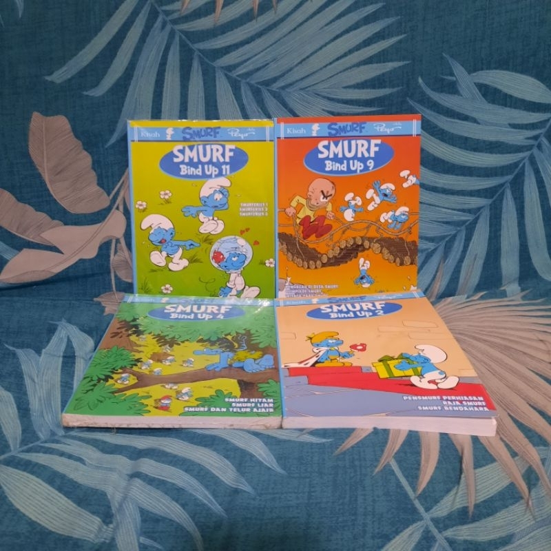 Jual Paket 4 Komik Smurf Bind Up Peyo Set Fulset Fullset Lengkap ...