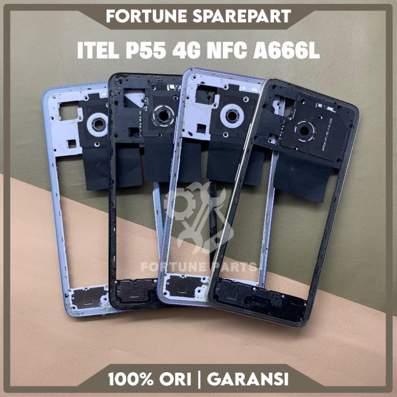 Jual FRAME MIDDLE BAZZEL BAZEL TULANG RANGKA TENGAH ITEL P55 4G NFC ...