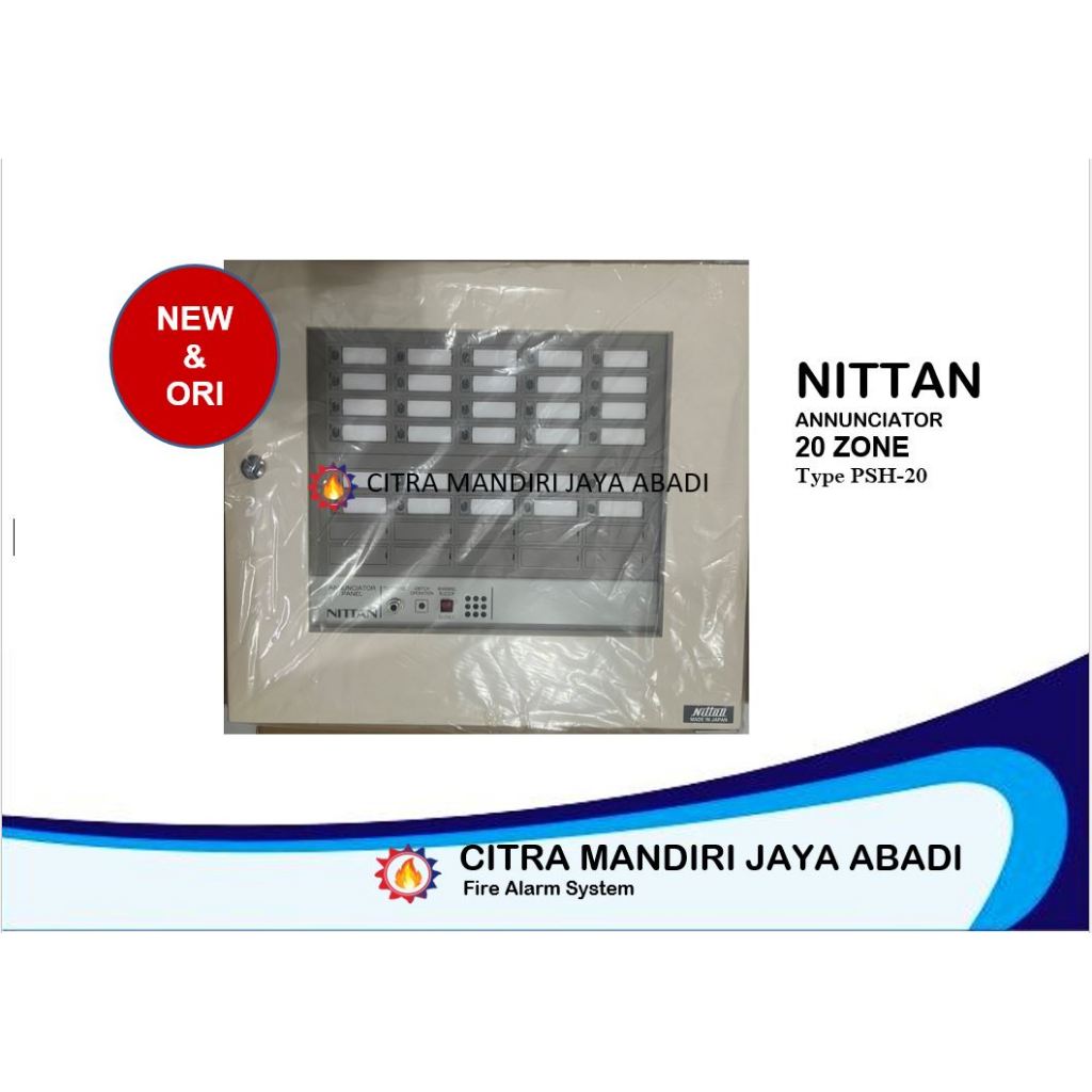 Jual Annunciator 20 zone NITTAN FIRE ALARM ANNUNCIATOR | Shopee Indonesia