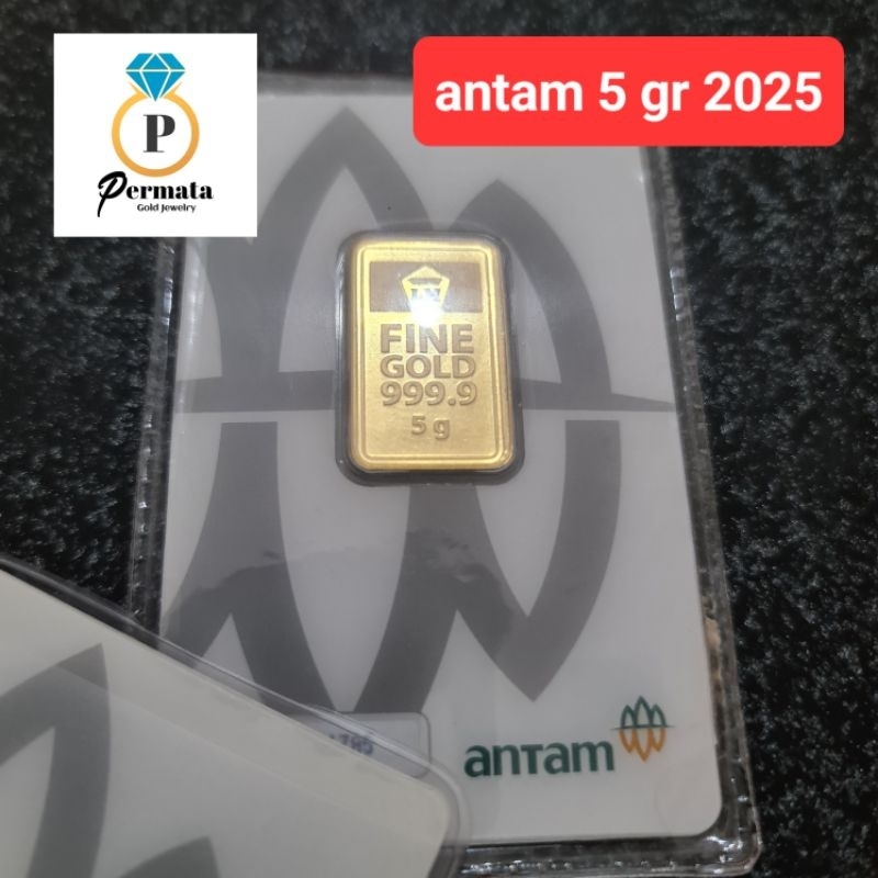 Jual LOGAM MULIA Emas Antam 5 gr 2025 terbaru retro | Shopee Indonesia