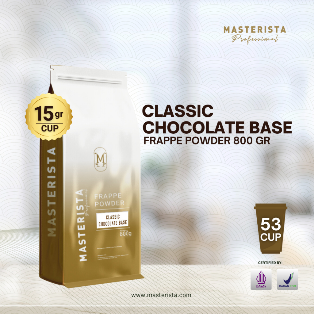 Jual Masterista Bubuk Minuman Classic Chocolate Base 800gr | Shopee ...