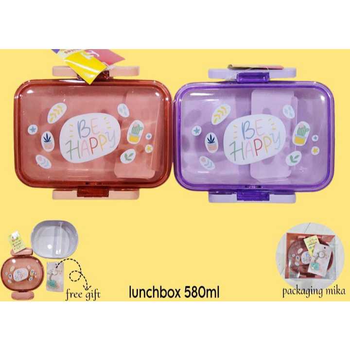Jual Lunch Box sekat 580ml | Shopee Indonesia