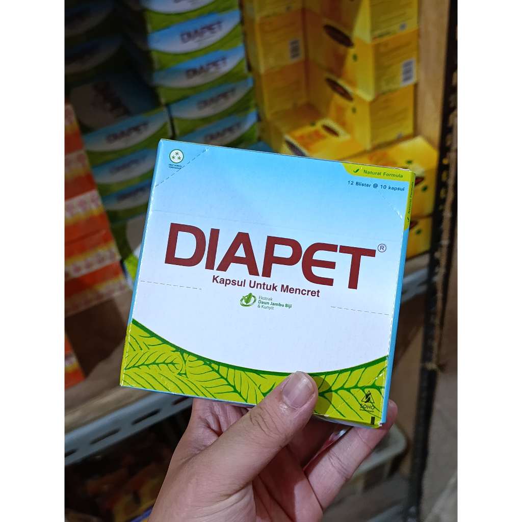 Jual Diapet 1 box isi 120 Obat Diare Diapet | Shopee Indonesia
