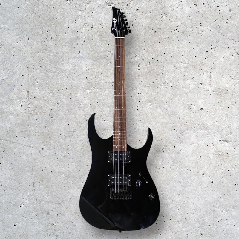 Jual Gitar Elektrik Ibanez Model Black Difergio Hitam | Shopee Indonesia