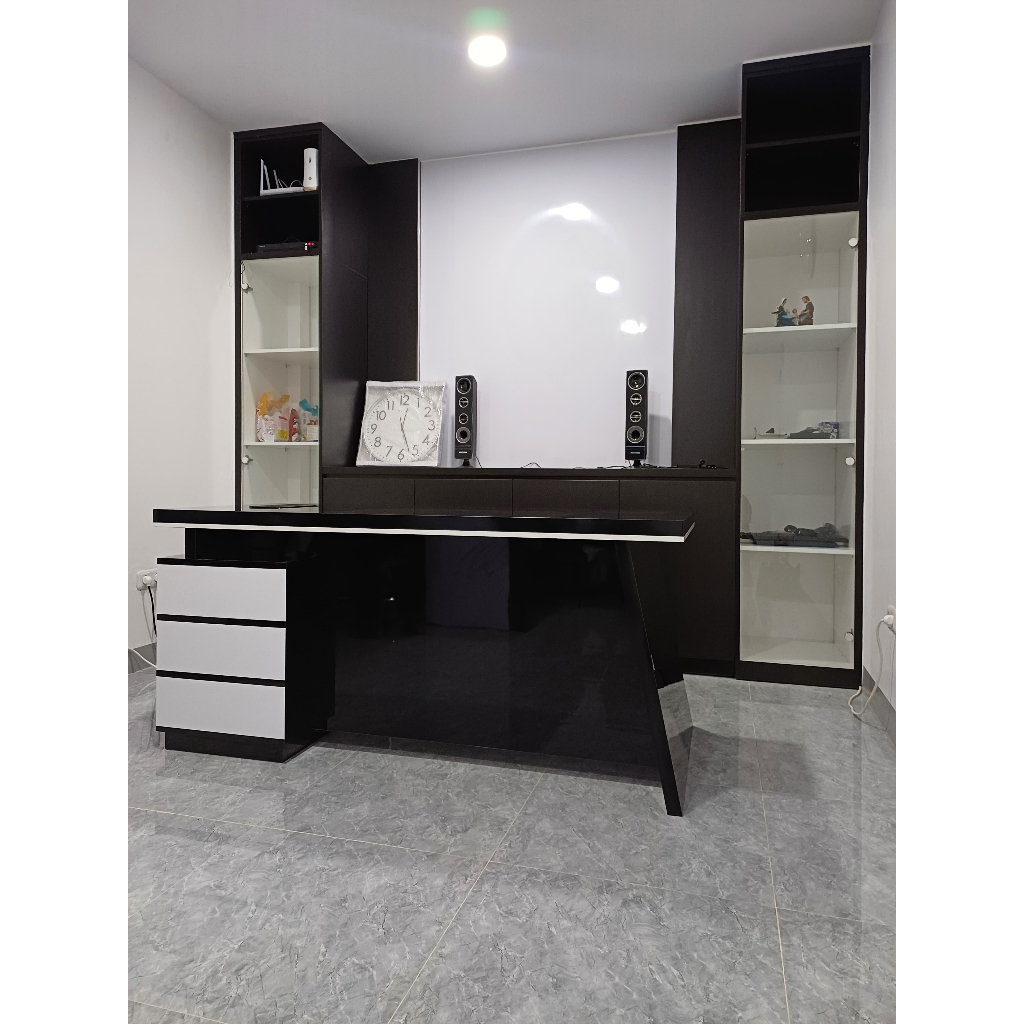 Jual Meja Kerja Meja Belajar HPL Custom | Shopee Indonesia