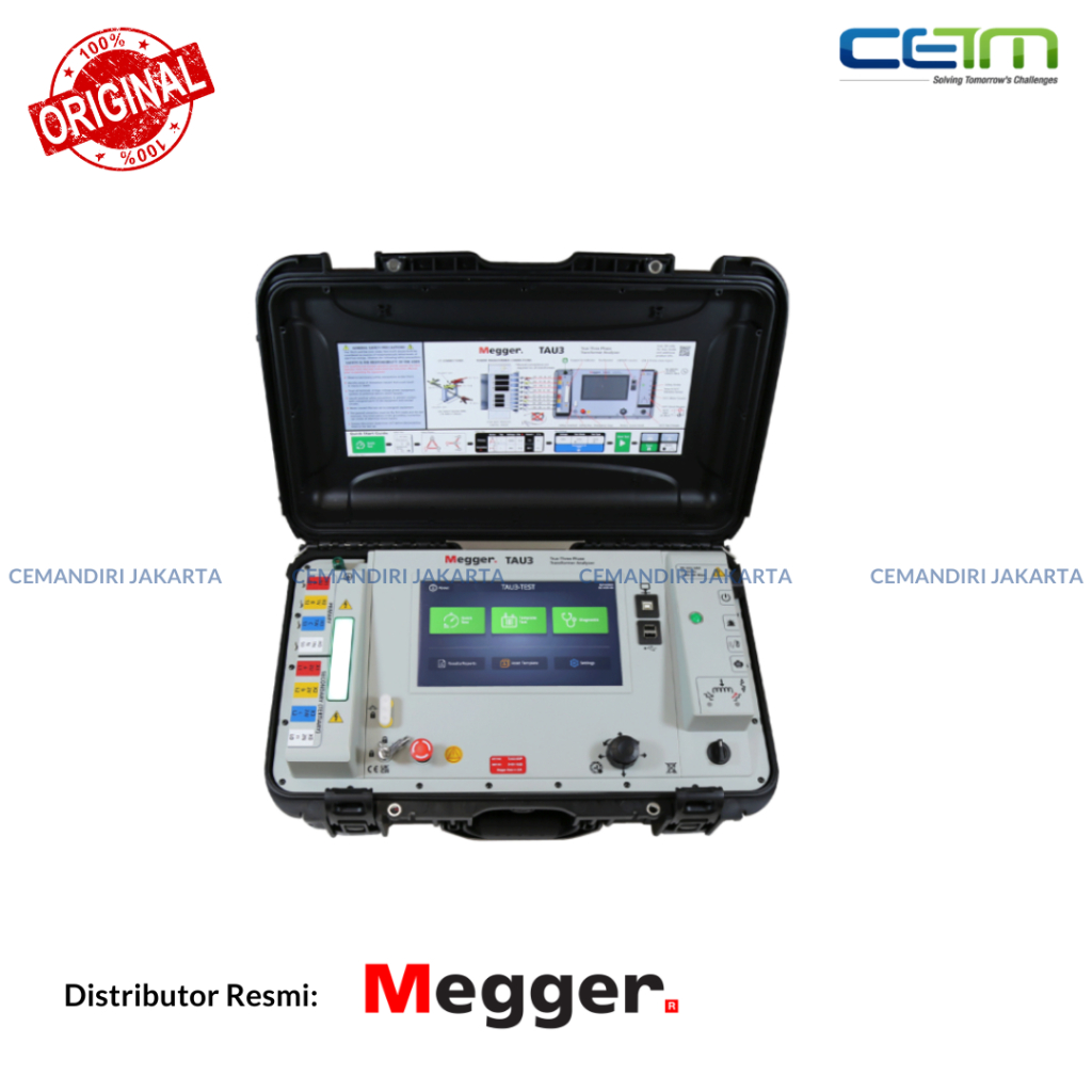 Jual Megger TAU3 True Three-phase Transformer Winding Analyser | Shopee ...