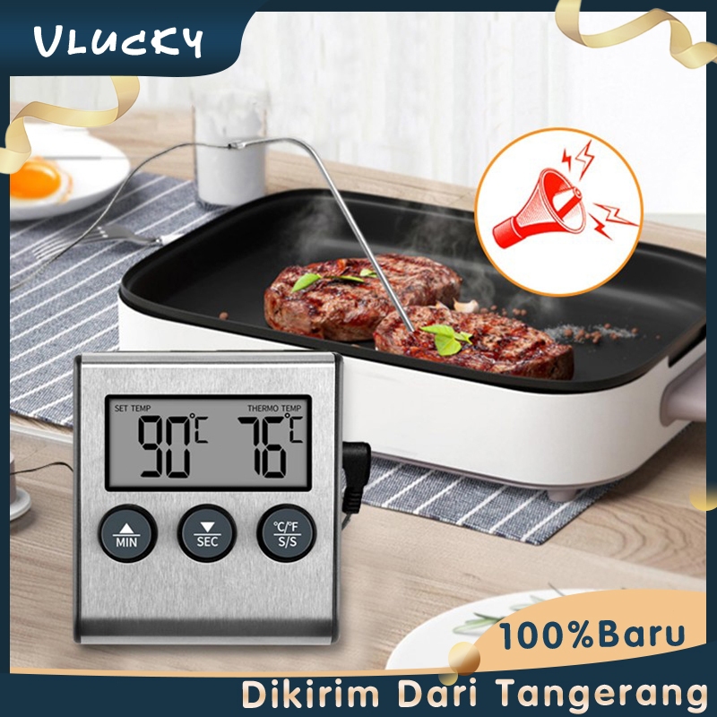 Jual Digital Timer Termometer Suhu Masak Termometer Oven Listrik Dapur ...
