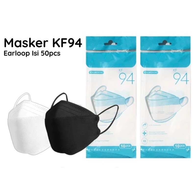 Jual MASKER KF94 ISI 10 PCS | Shopee Indonesia