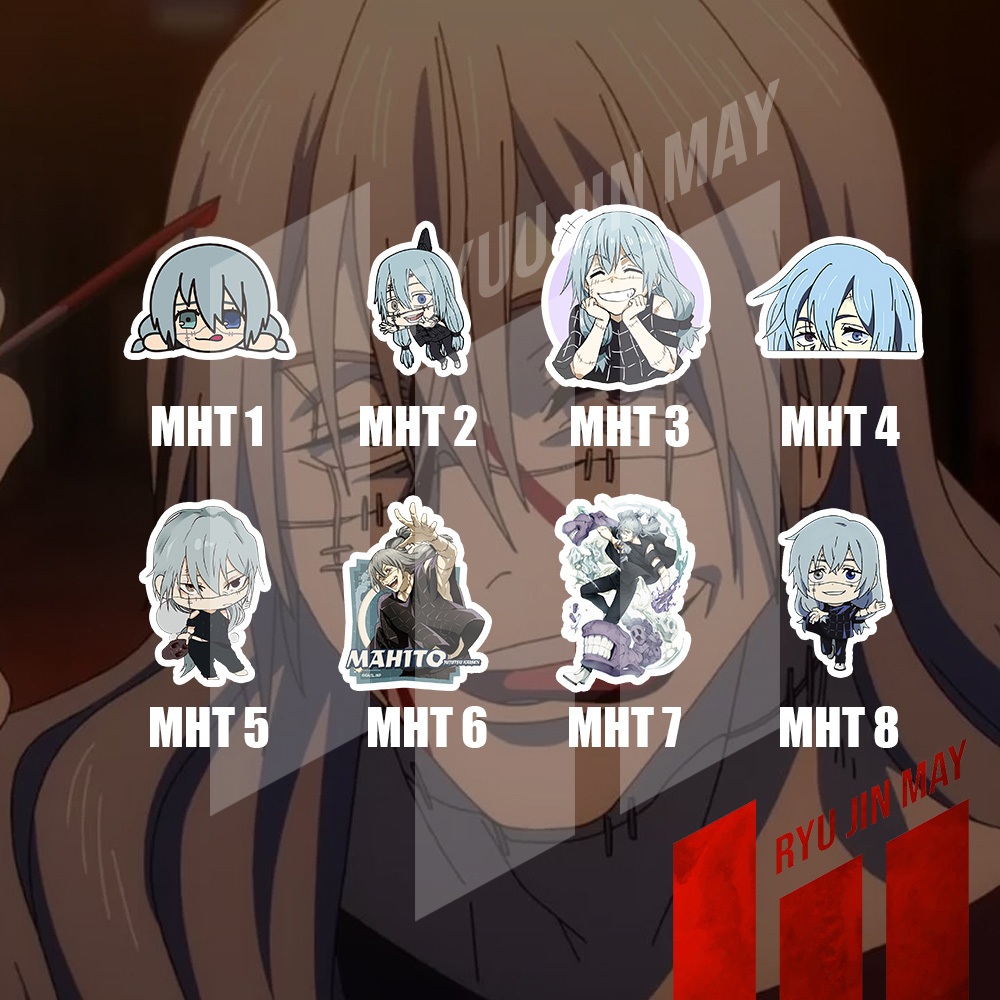 Jual Sticker Anime - Jujutsu Kaisen - Mahito | Shopee Indonesia