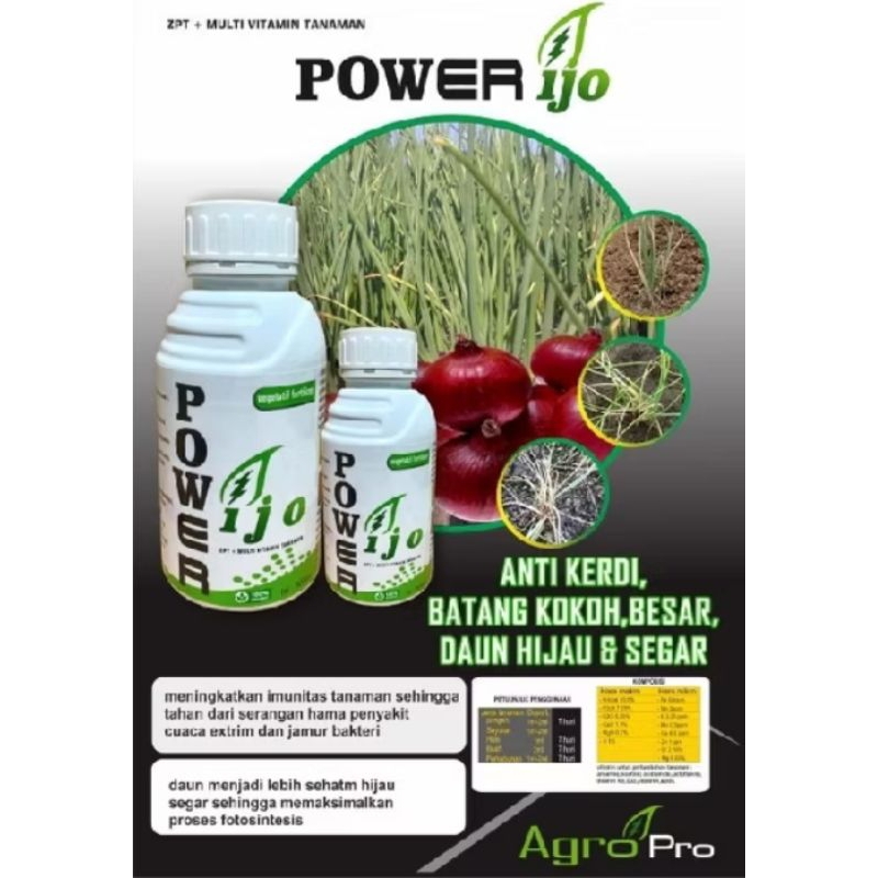 Jual POWER IJO 500ML | MULTIVITAMIN TANAMAN | PENYUBUR | NUTRISI ...