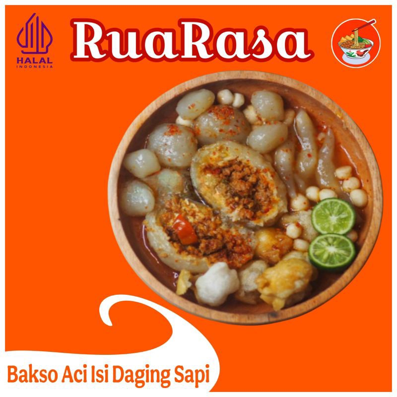 Jual Bakso Aci isi Daging Sapi Pedas Mercon Jumbo | Shopee Indonesia