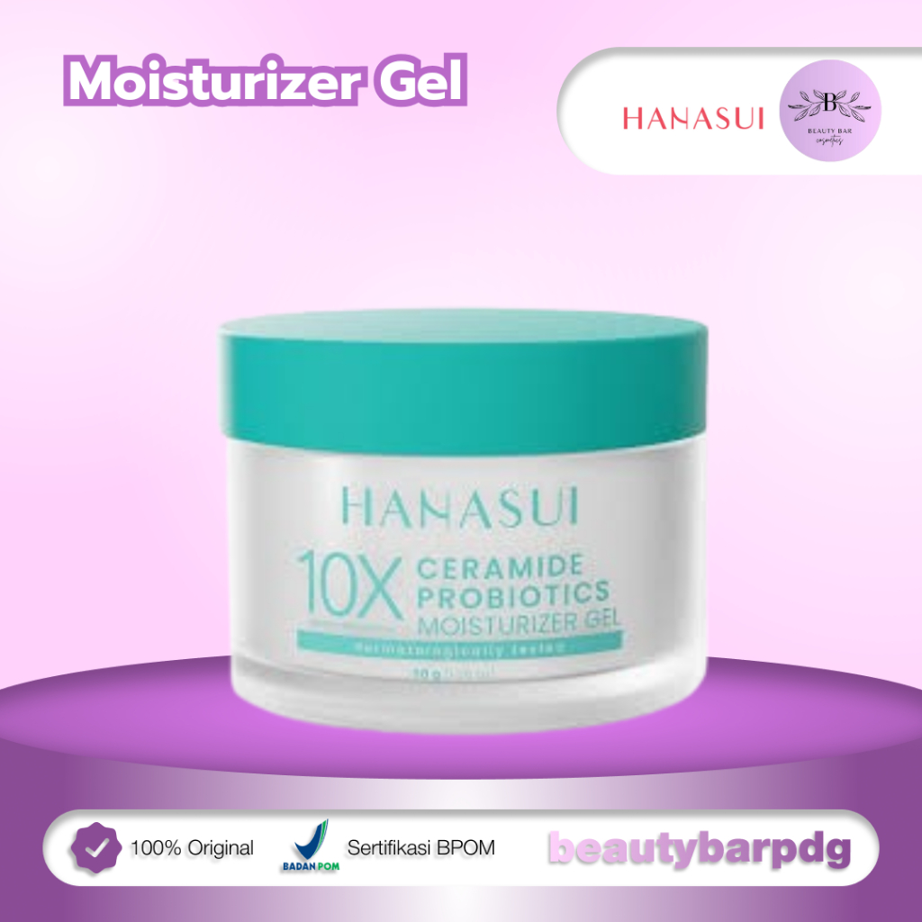 Jual Hanasui Ceramide Probiotics Moisturizer Gel 30 gr | Moisturizer ...