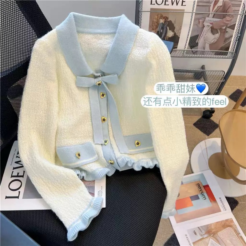 Jual SWEATER WANITA BAHAN RAJUT / CARDIGAN RAJUT KOREA STYLE / CARDIGAN ...