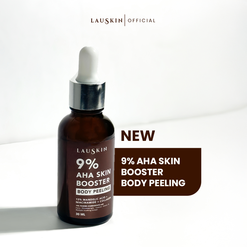 Jual Laushine - Skin Booster Body Peeling with 9% Aha Mandelic Acid - Exfoliasi kulit tubuh ...