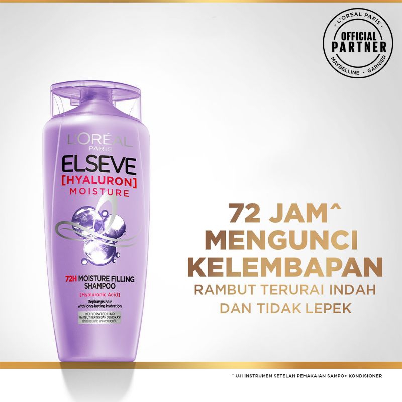 Jual LOREAL Elseve Shampoo Hyaluron Moisture 280ml | Shopee Indonesia