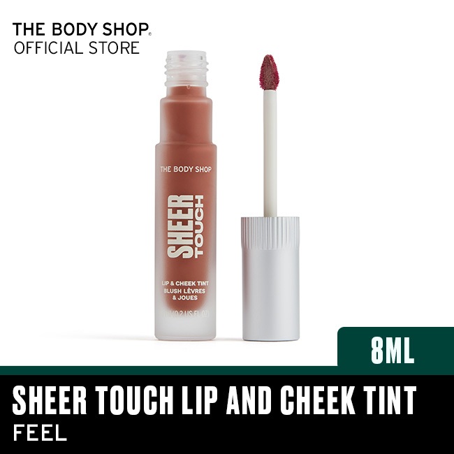Jual The Body Shop Sheer Touch Lip And Cheek Tint Feel 8ml | Shopee ...