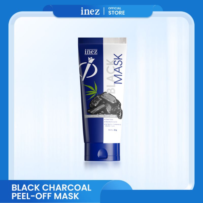 Jual Inez Balck Mask (BLACK CHARCOAL PEEL-OFF MASK) | Shopee Indonesia
