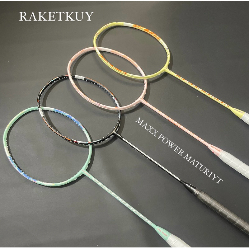 Jual Raket Badminton Maxx Power Maturiyt 12 Original 32 LBS | Shopee ...