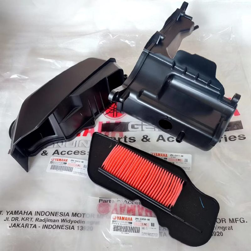 Jual Box Bok Filter Udara / Rumah Filter Udara Set Komplit Yamaha Mio ...