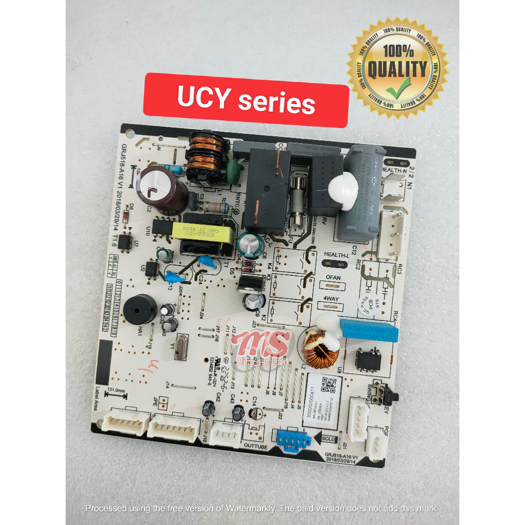 Jual [STOK READY] PCB MODUL AC. SHARP (TYPE : AH-A5UCY / AH-A7UCY / AH ...