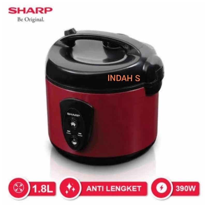 Jual Magic Com Sharp KS-N18MG -RD 1,8Liter 3in1 / Rice Cooker Sharp 1 ...