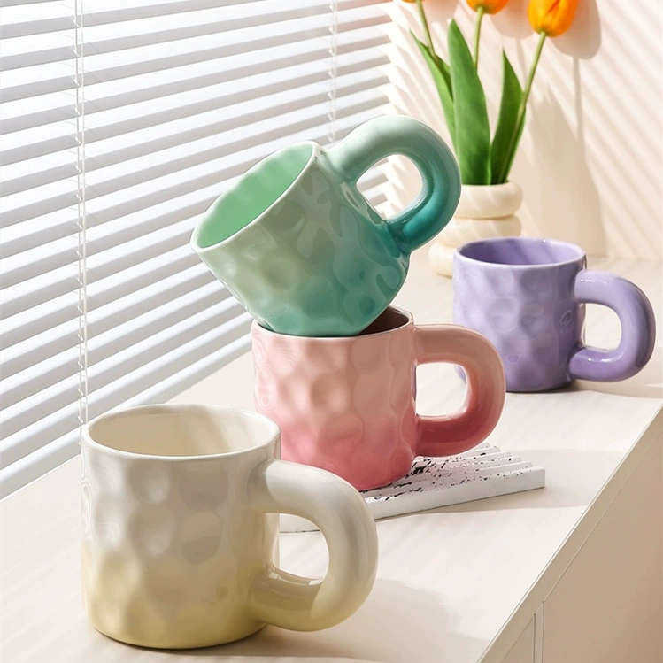 Jual JOY - Gelas Gradasi Cangkir Estetik Korea Lucu Mug Keramik Kopi ...