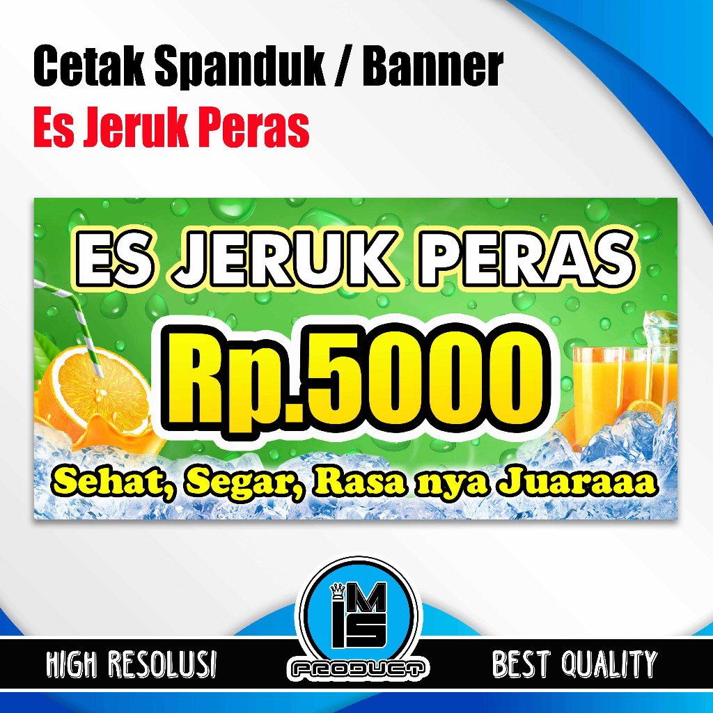 Jual cetak spanduk banner es jeruk peras | Shopee Indonesia