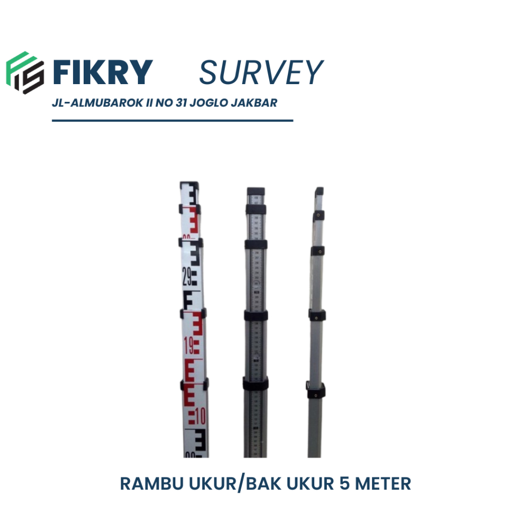 Jual Rambu ukur/bak ukur 5 meter bahan kokoh | Shopee Indonesia