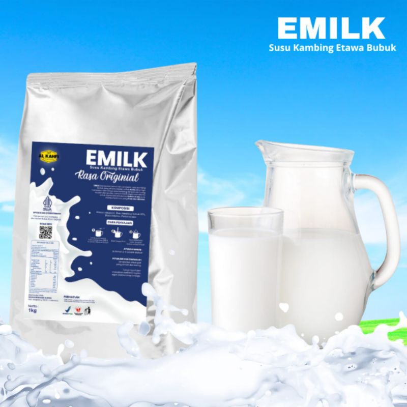 Jual Emilk Susu Kambing Rasa Original Menjaga Kesehatan Tulang Dan ...