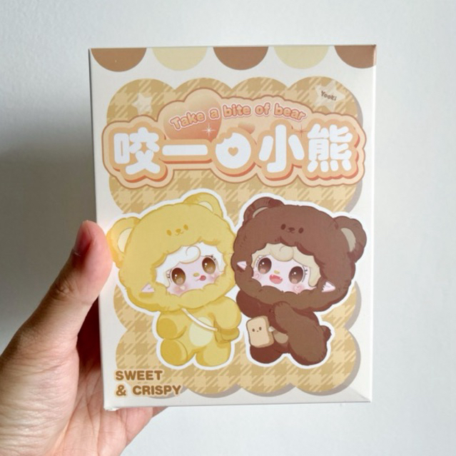 Jual Yooki V4 Mini - Take a Bite of Bear Series Plush ORIGINAL | Shopee ...